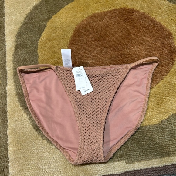 aerie | Swim | Nwt Aerie Swim Beach String Bikini Bottoms Crochet ...